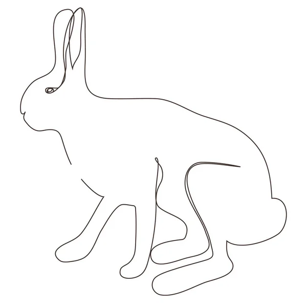 16,512,806 Rabbit outline Vector Images | Depositphotos