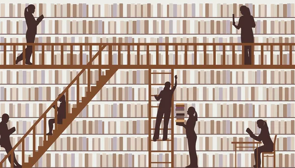 100,000 Old library Vector Images | Depositphotos