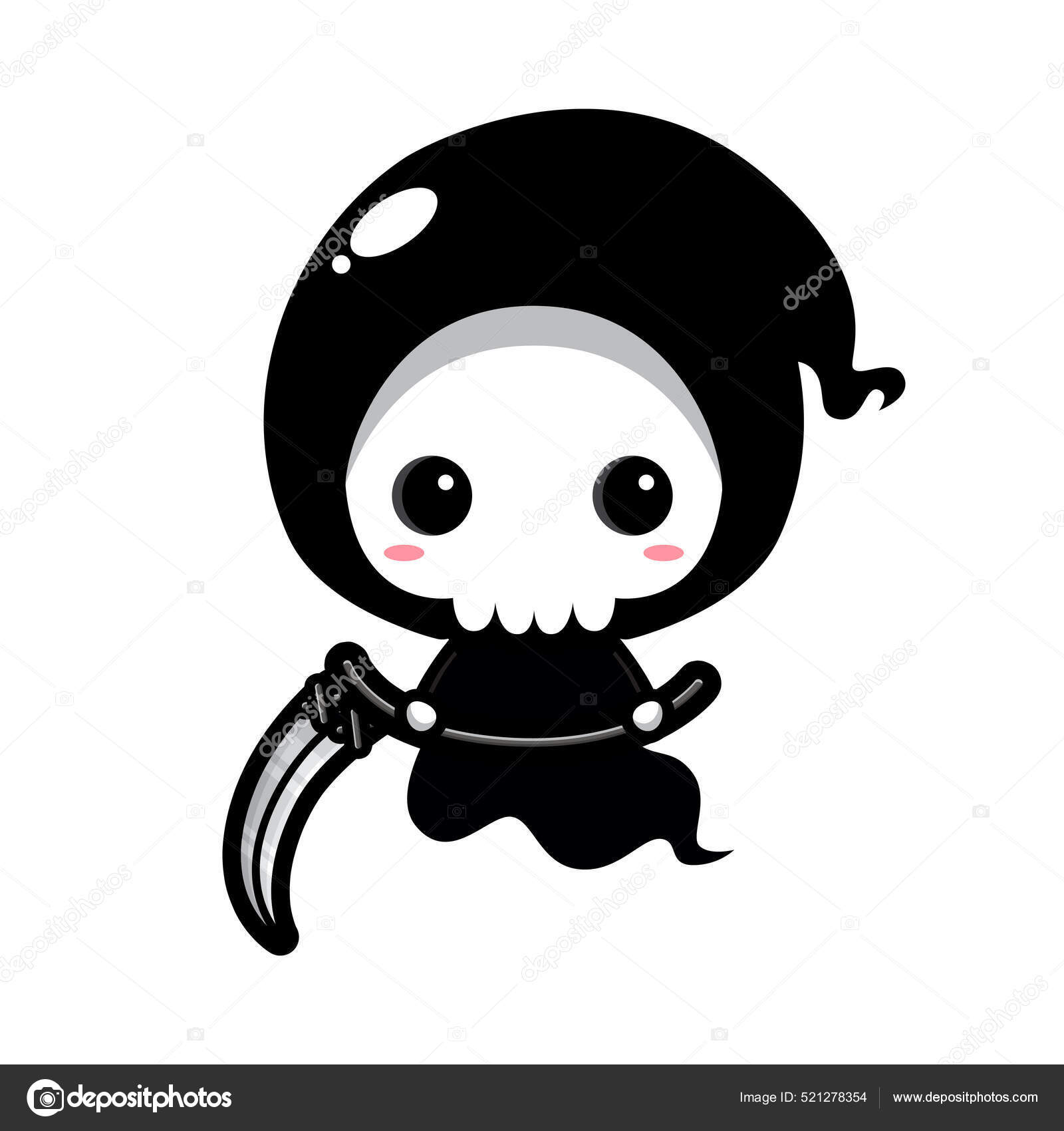 Chibi Grim Reaper