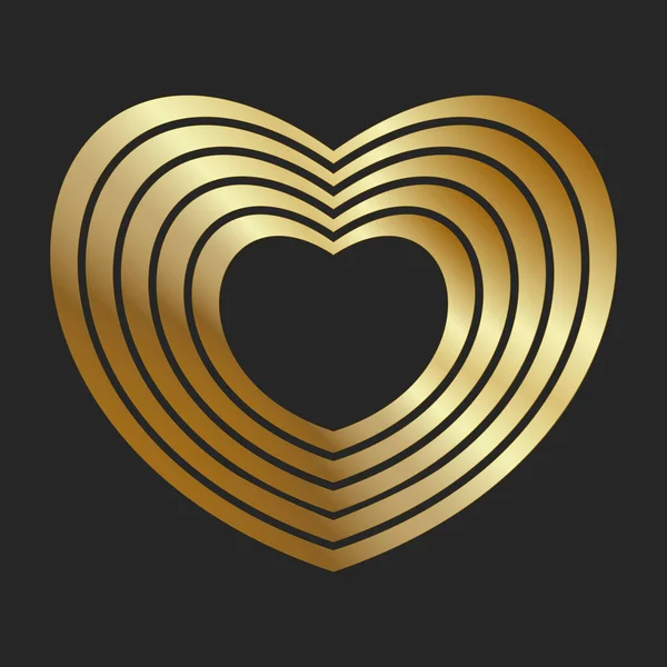 Gold heart logo Stock Photos, Royalty Free Gold heart logo Images ...
