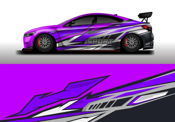 Car Wrap Vector Design Ready Print Editable Stock Vector by ...