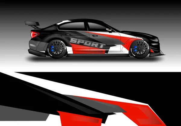 Car Wrap Vector Design Ready Print Editable Stock Vector by ...