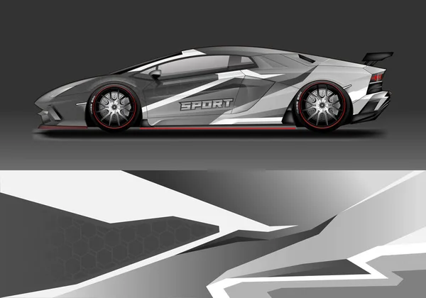 Track car design imágenes de stock de arte vectorial | Depositphotos