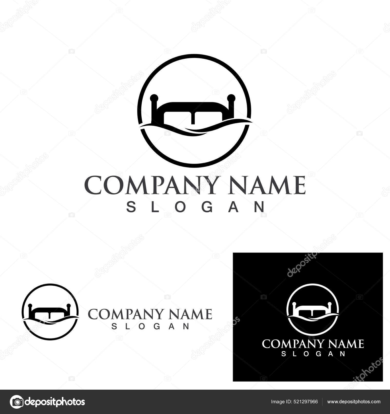 Logotipo Cama Vector Símbolo Vector de stock por ©Hatigraphic 521297966