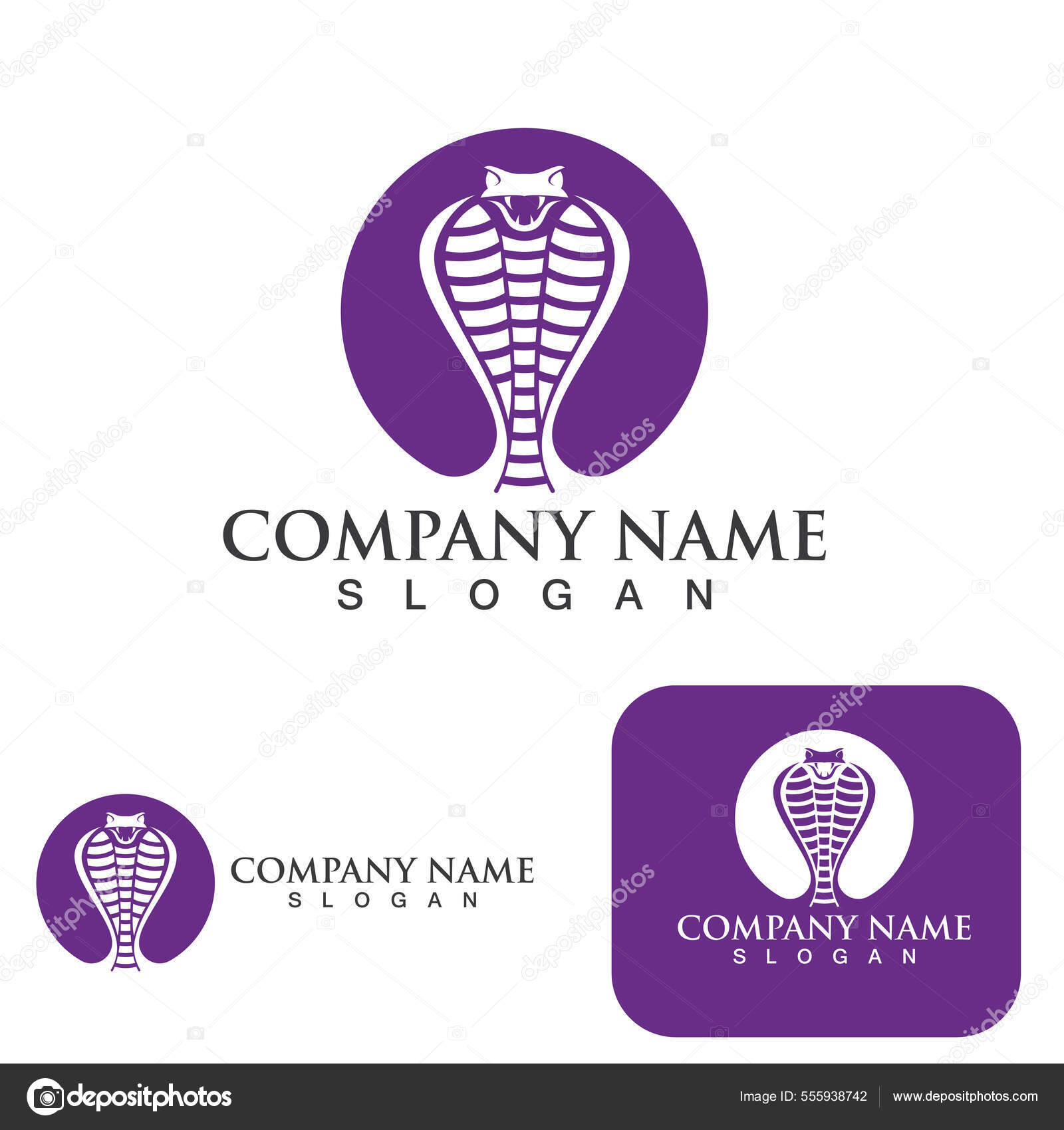 Design De Logotipo De Vibora