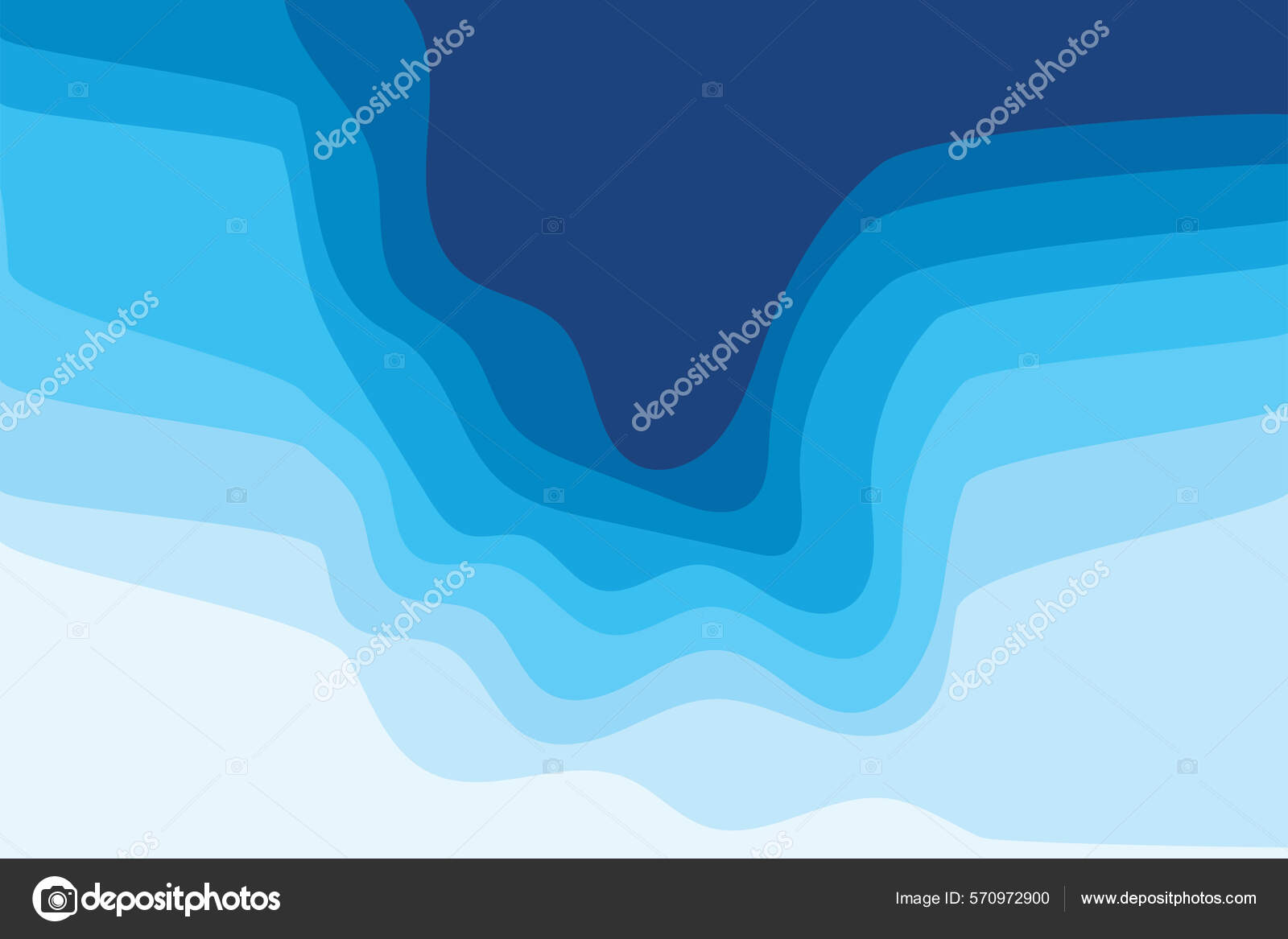 Blue Wave Baground Wallpaper Pattern Vector Stock Vector Image by ...