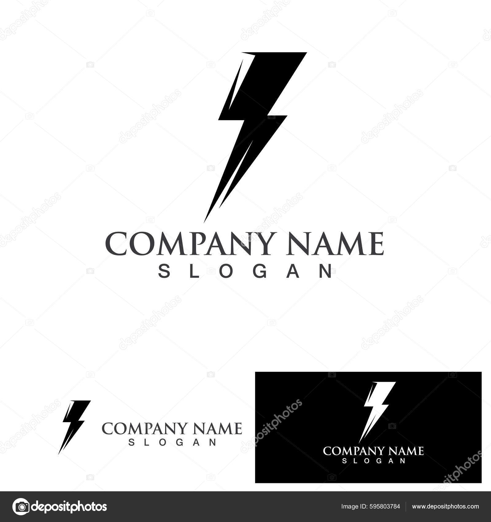 Thunderbolt Logo Symbol Vector Stock Vector Image by ©Hatigraphic ...