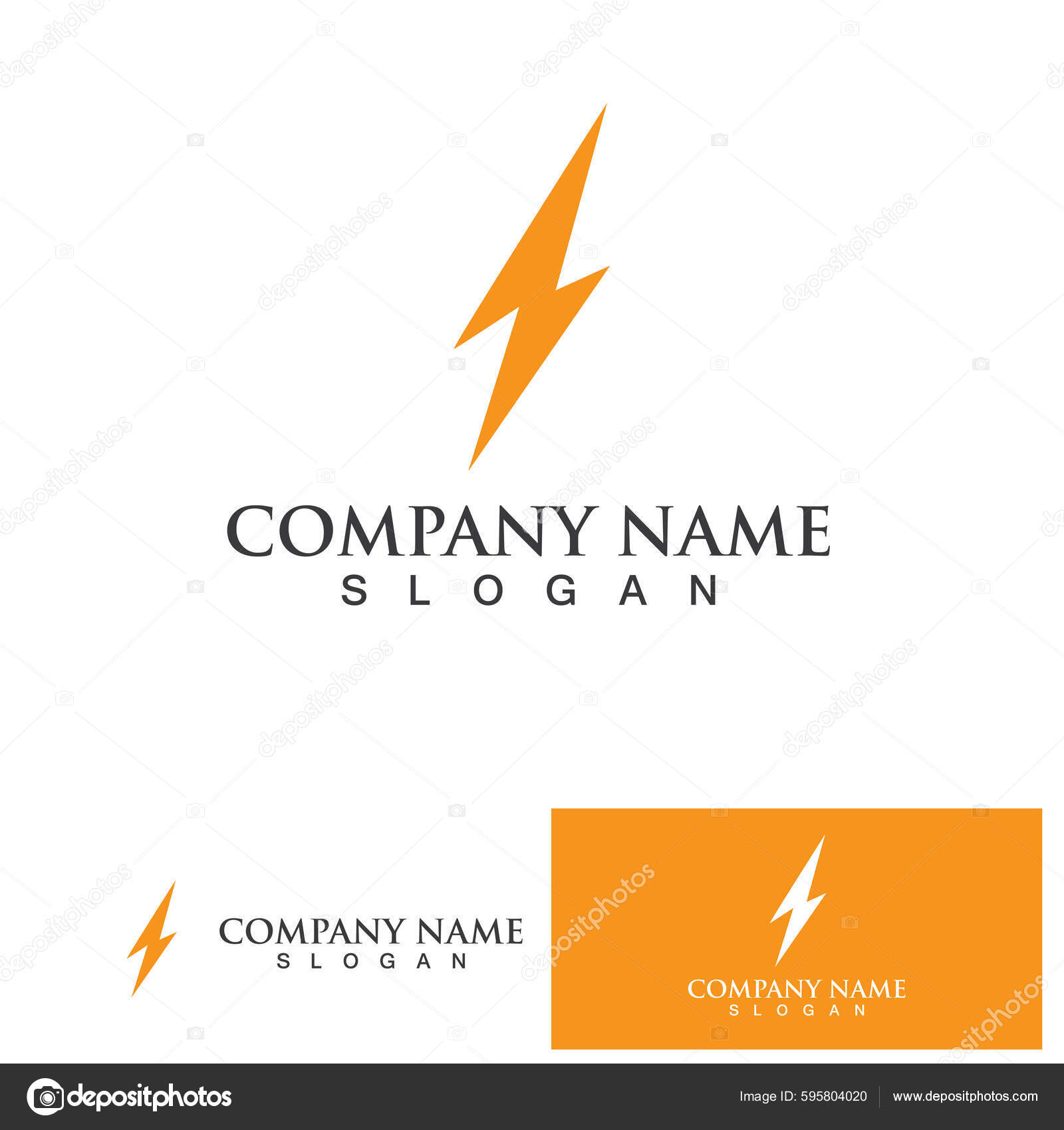 Thunderbolt Logo Symbol Vector Stock Vector by ©Hatigraphic 595804020