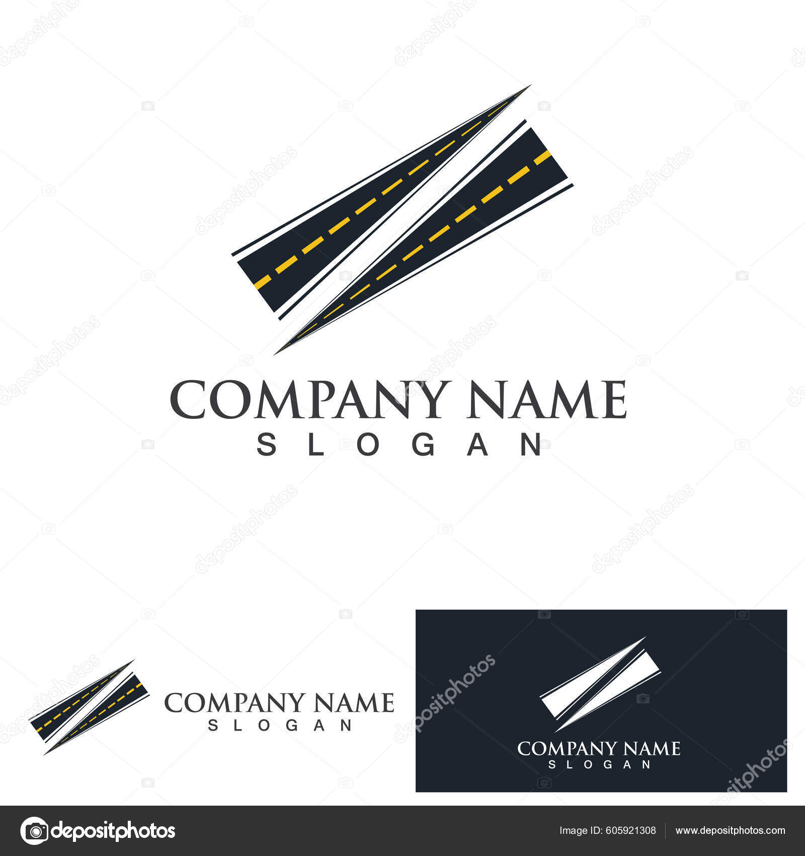 Way Logo Symbol Vector Illustration Stock Vector by ©Hatigraphic 605921308