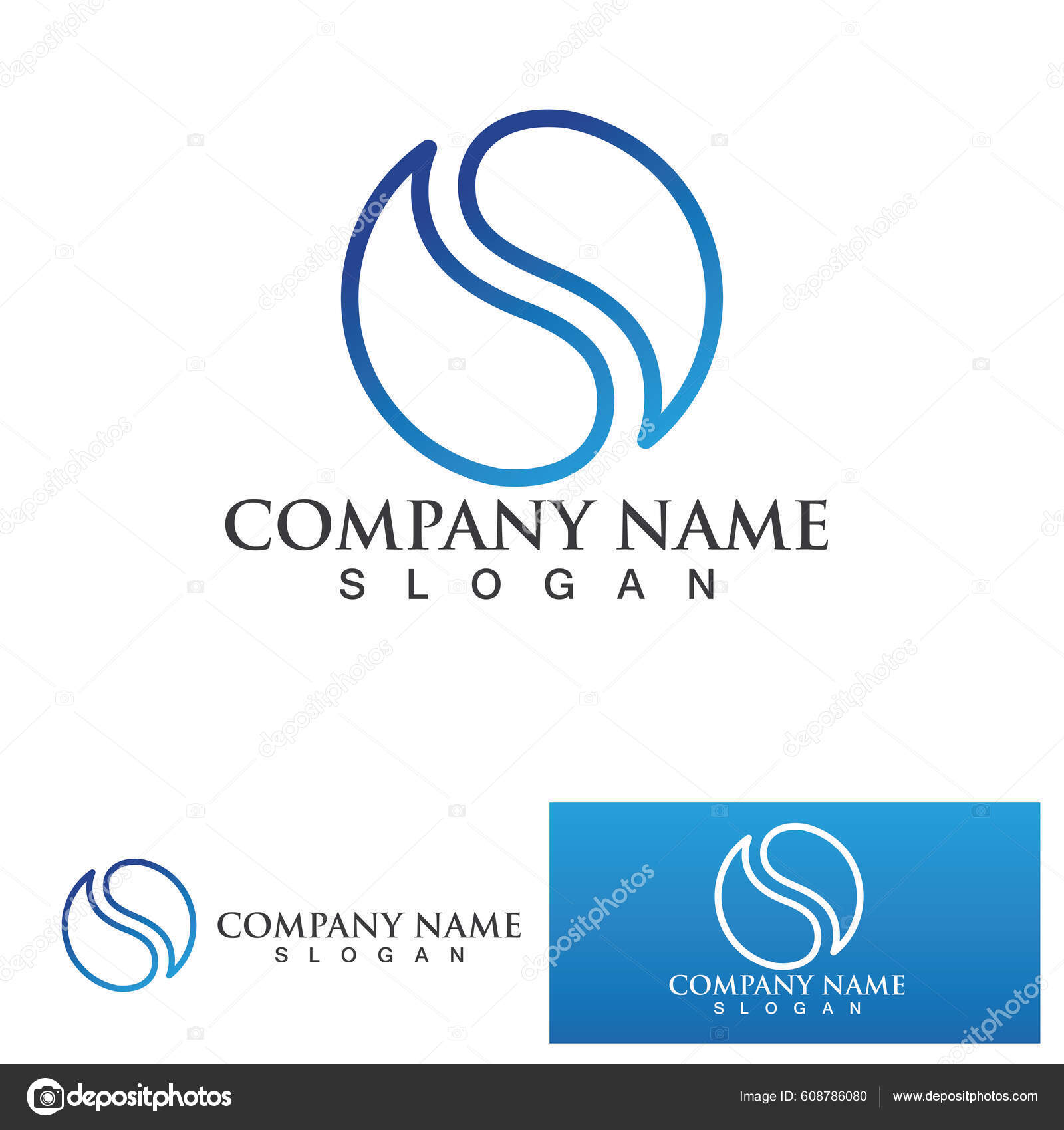 Yin Yang Logo Vector Stock Vector by ©Hatigraphic 608786080