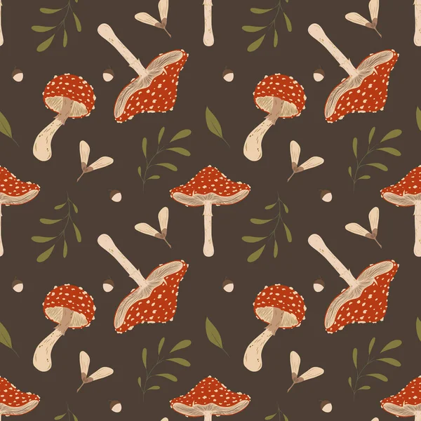 Mushroom pattern Stock Photos, Royalty Free Mushroom pattern Images ...