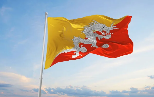 Bhutan flag Stock Photos, Royalty Free Bhutan flag Images | Depositphotos