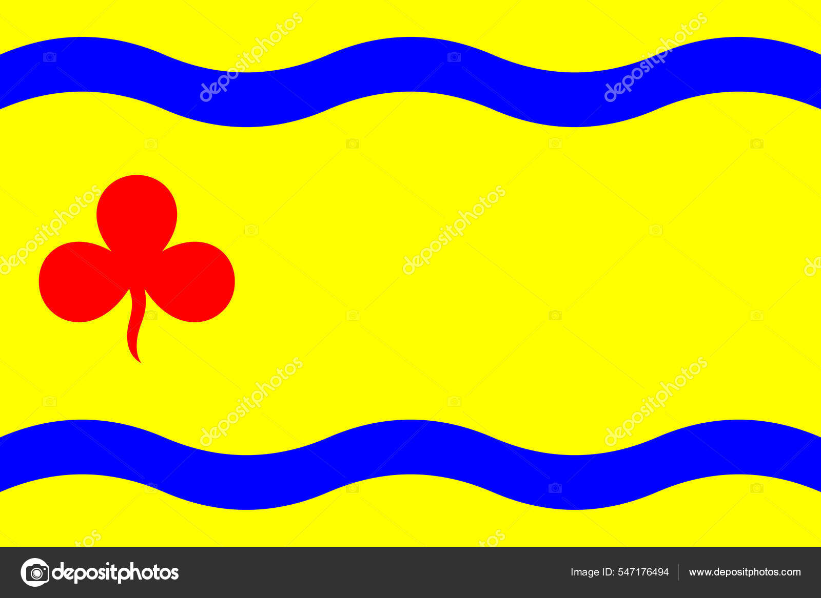 Top View Flag Hardenberg Netherlands Dutch Travel Patriot Concept ...