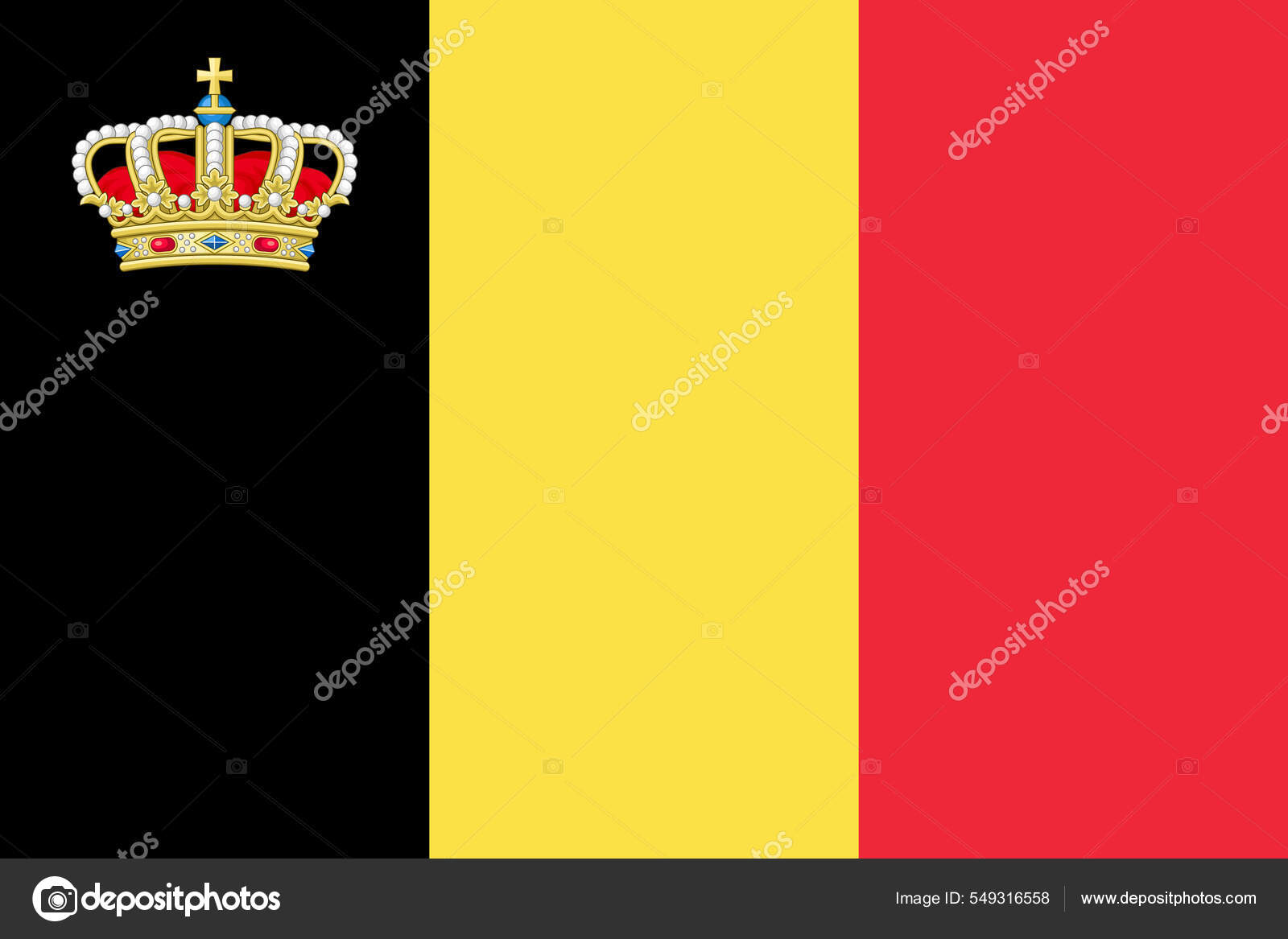 Ww1 Belgium Flag