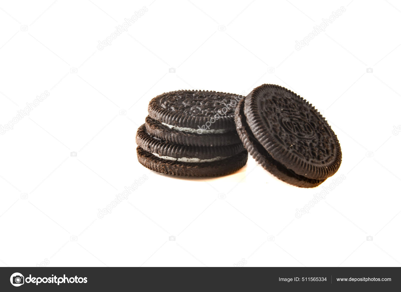 Den Helder, the Netherlands. July 2021. Isolated Oreo cookies on a ...