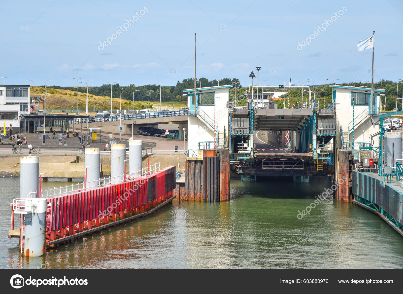 Texel Netherlands August 2022 Ferry Port Texel Seen Ferry High Stock ...