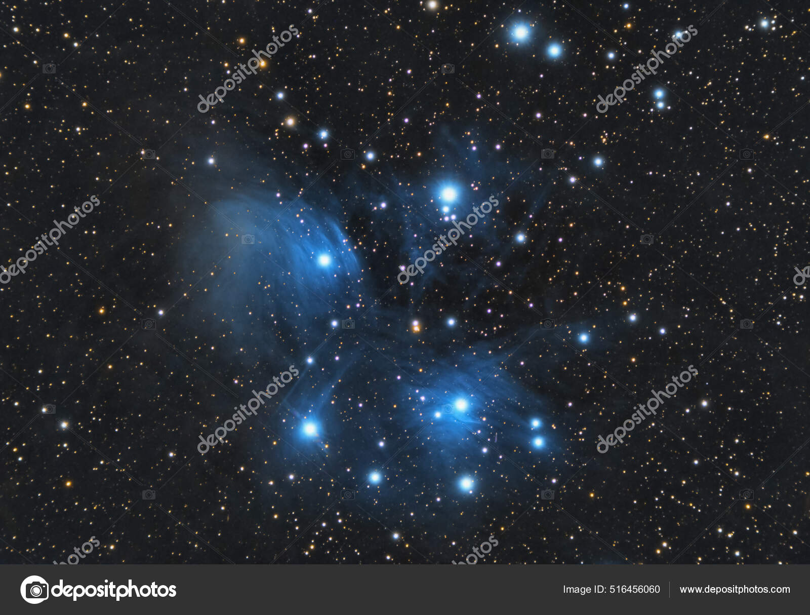 Pleiades Star Cluster Location