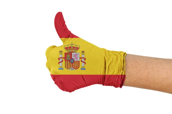 Hand spain flag Stock Photos, Royalty Free Hand spain flag Images ...