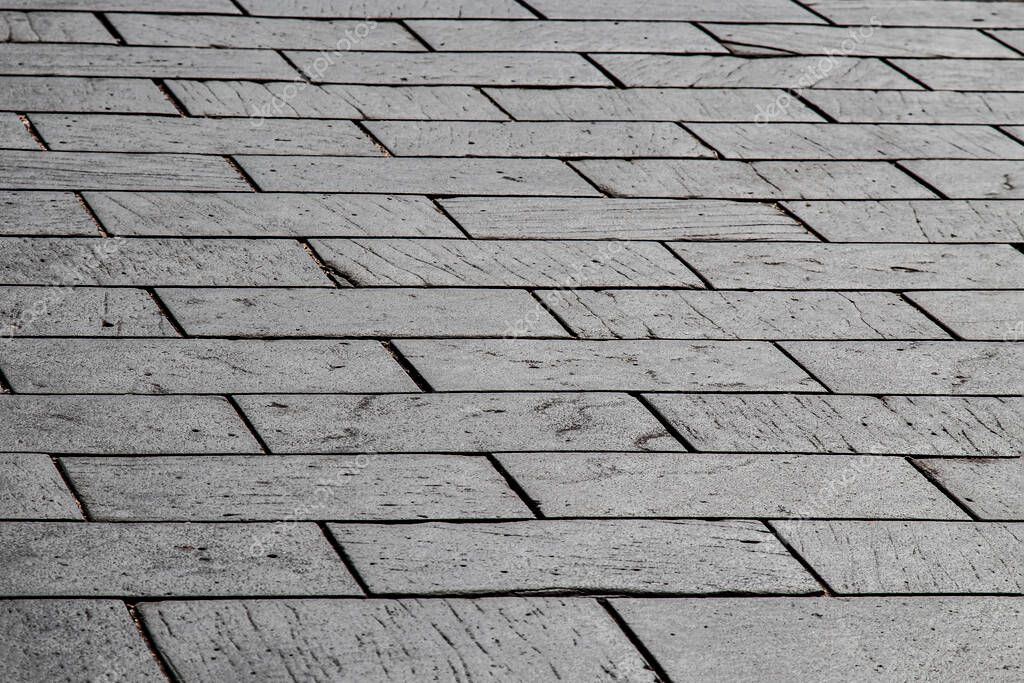 piedra negra pulida natural pavimentación textura del suelo 2024