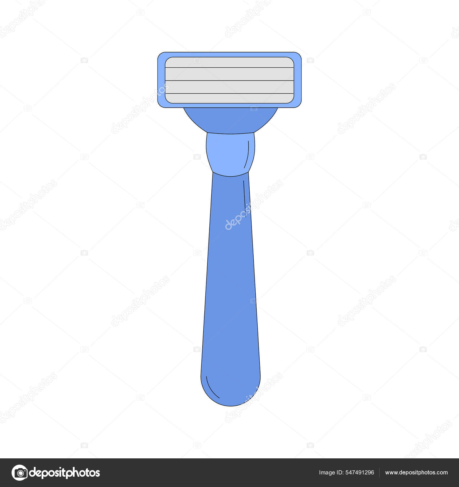 Cartoon Shaving Razor