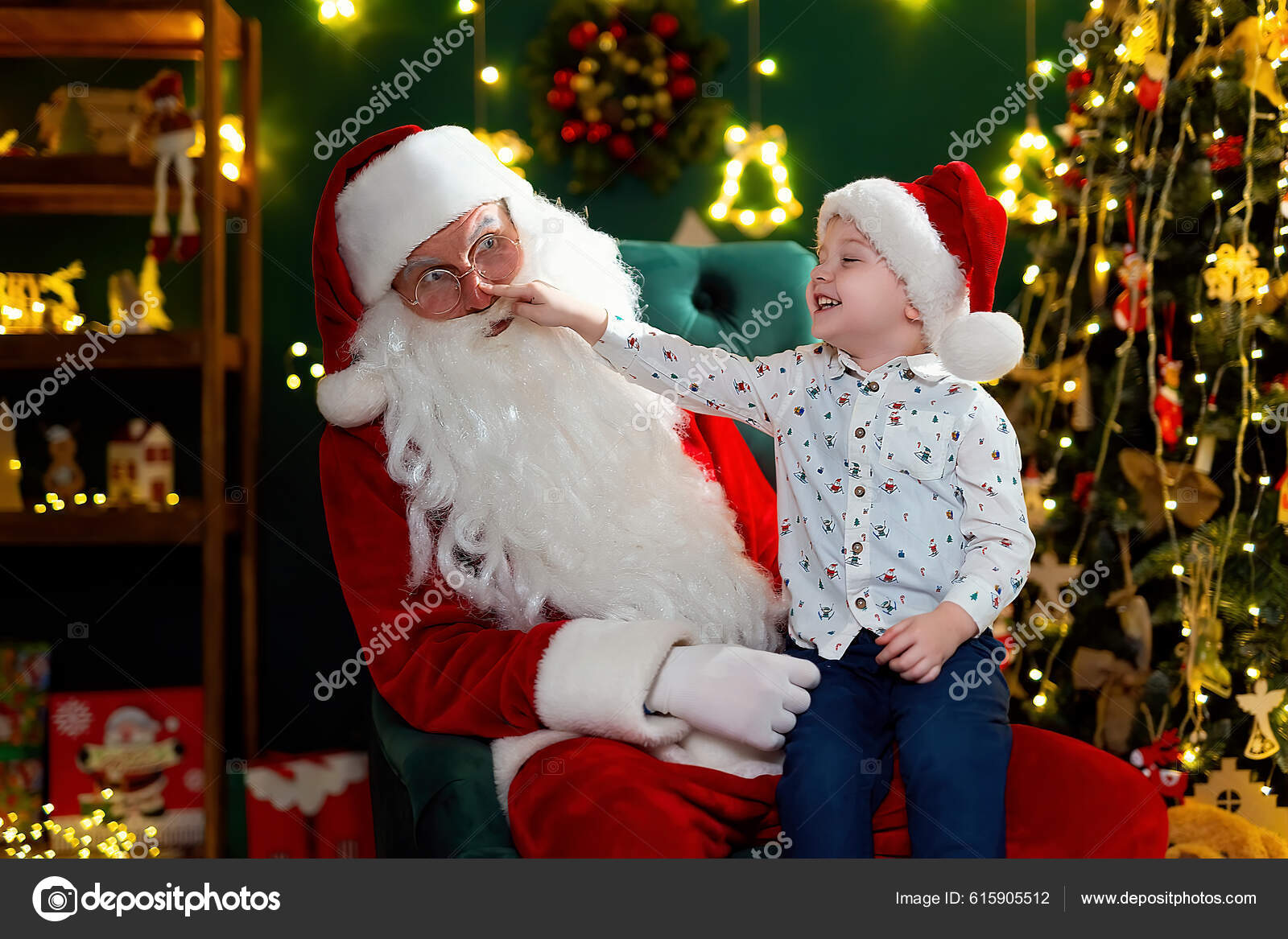 Funny Santa Lap Pictures