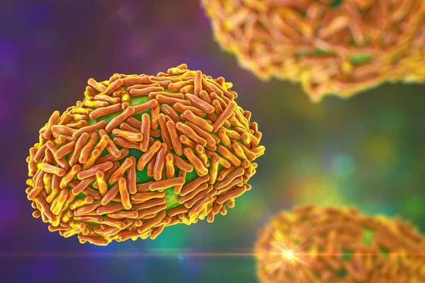 Monkeypox virus, 3D illustration. A zoonotic virus from Poxviridae ...