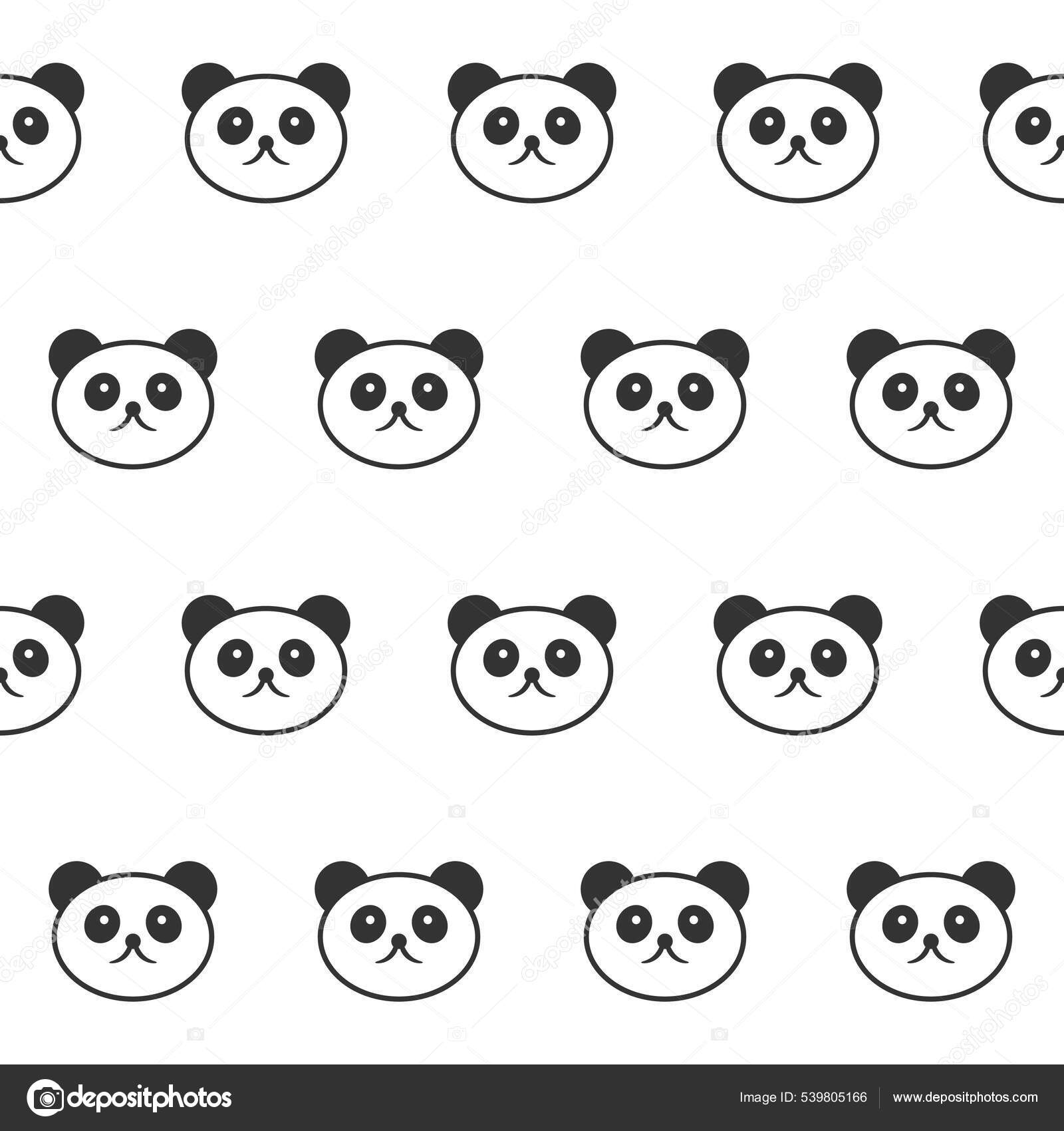 Cute Panda Seamless Pattern Background Vector Illustration Cute Pattern ... Cute Panda Seamless Pattern Background Vector Illustration Cute Pattern ...