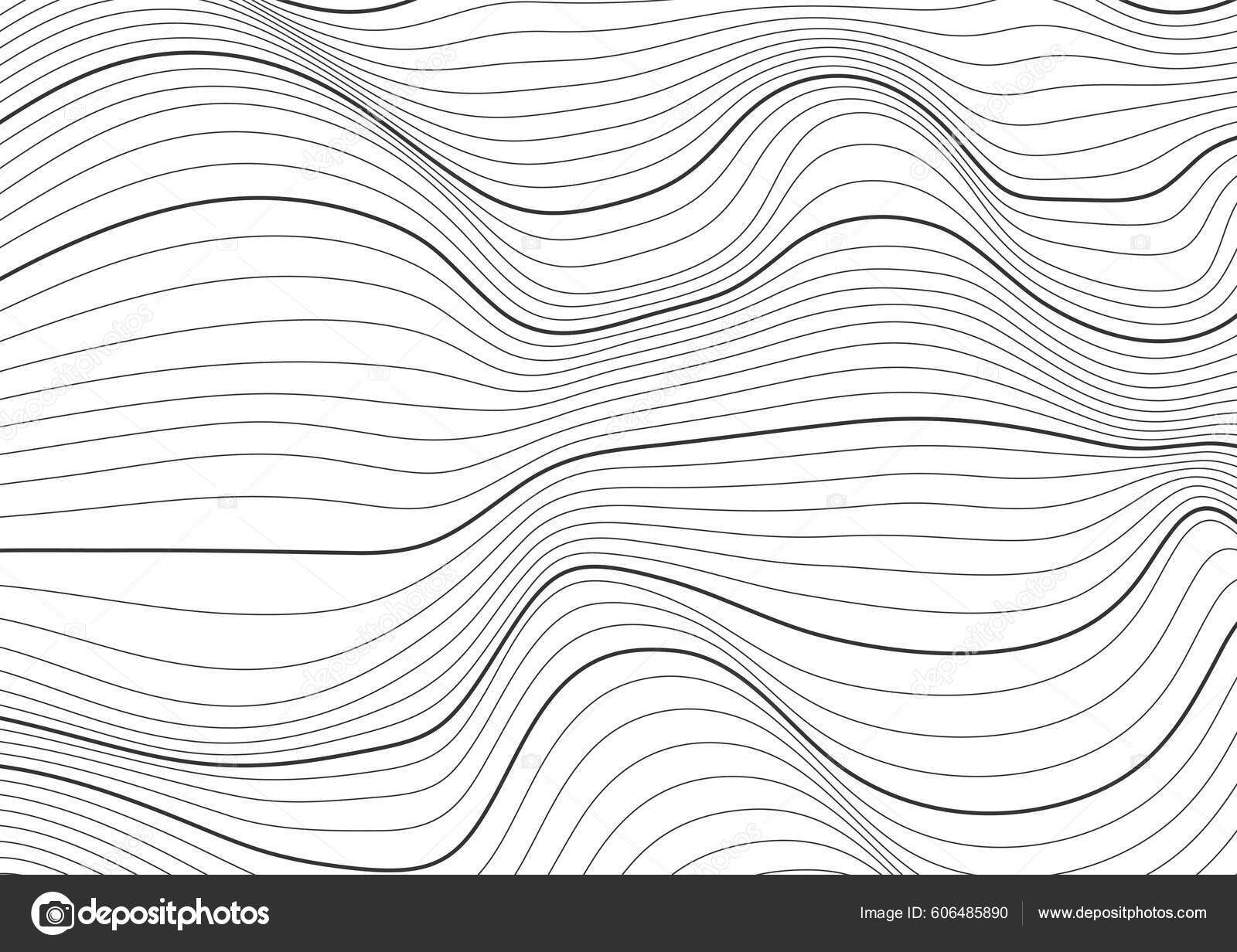 Abstract Wave Texture White Background Vector White Background Vector ...