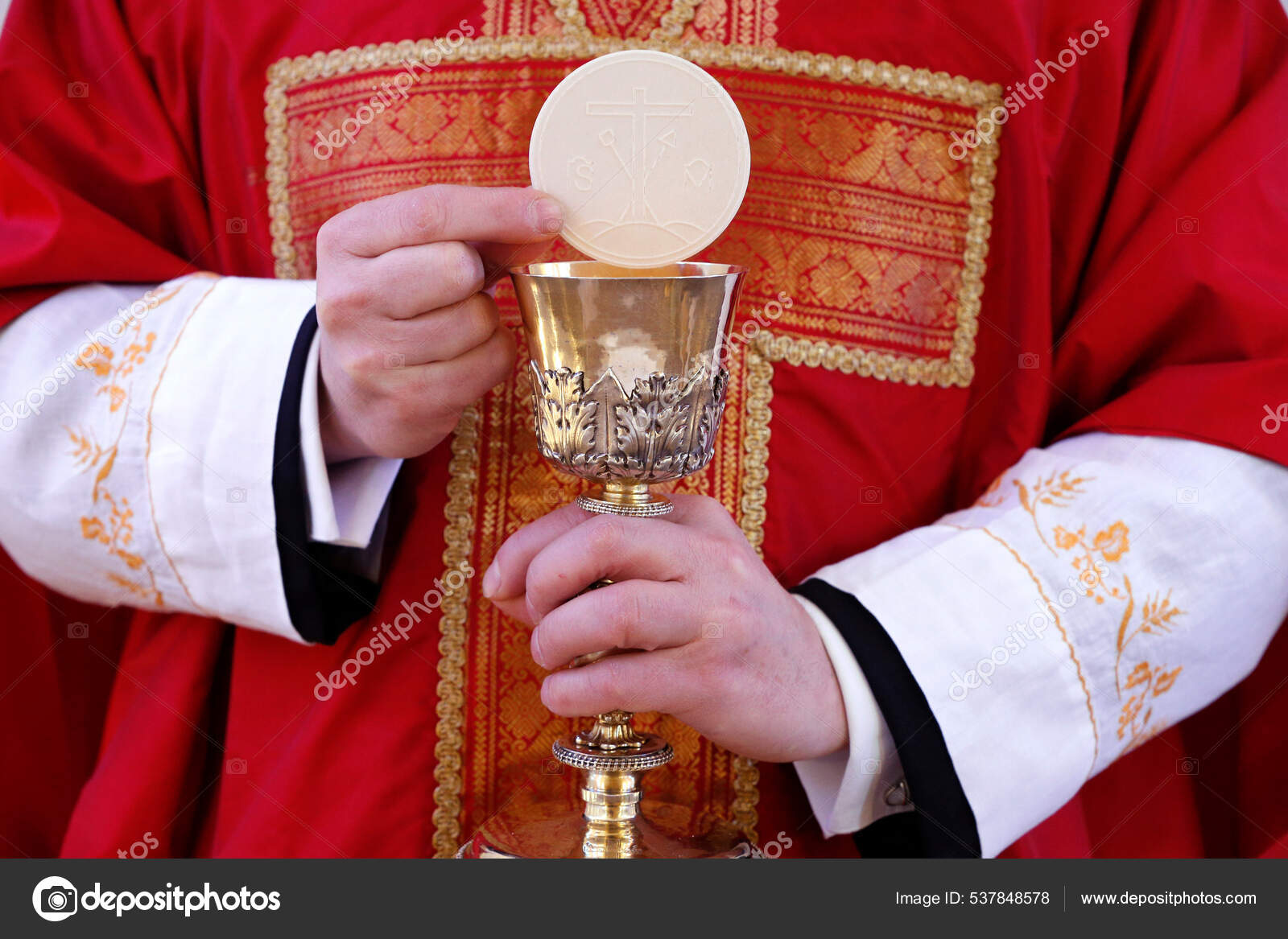 Catholic Priest Eucharist