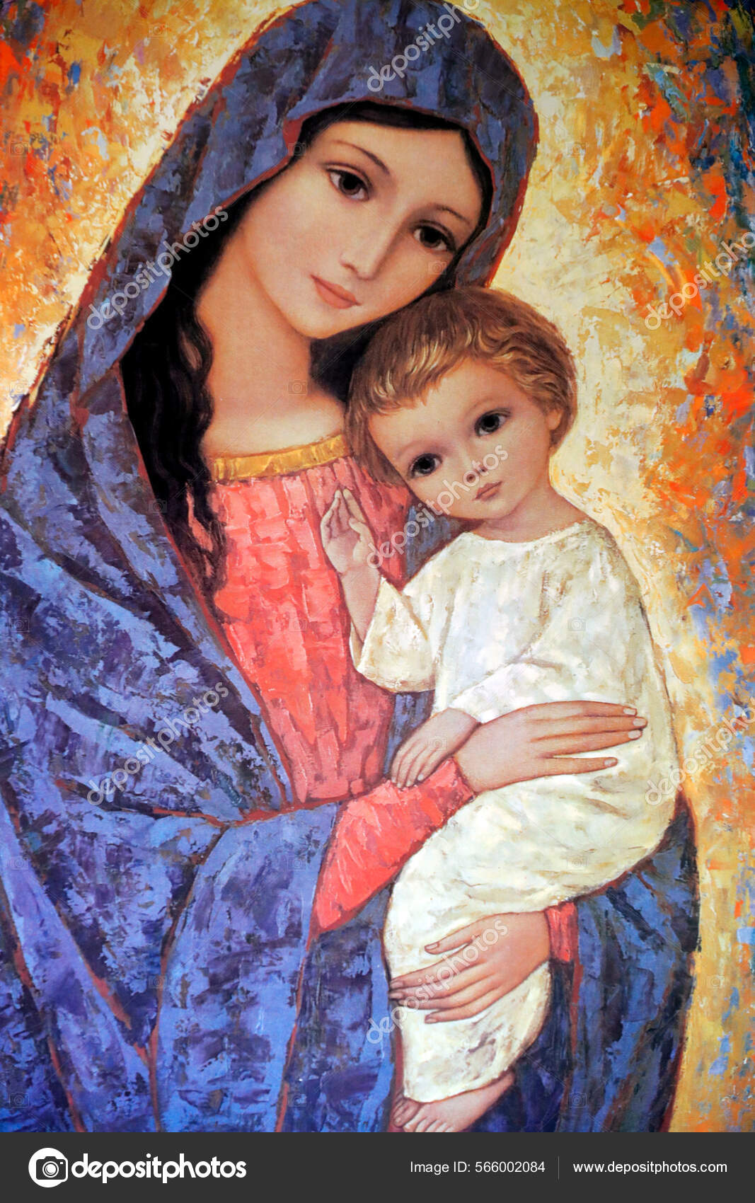 Mother Mary And Baby Jesus