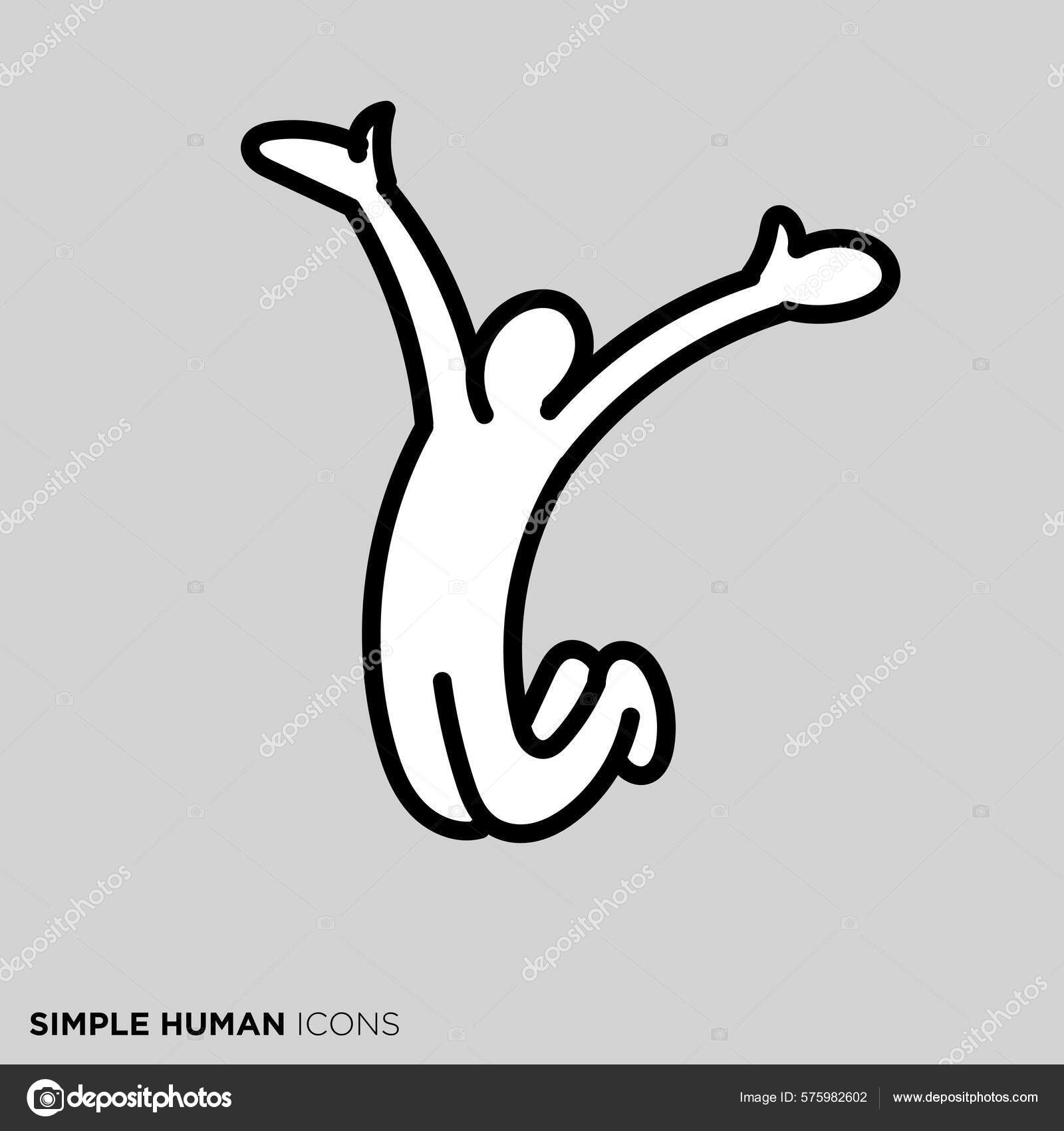 Simple Human Figure Vector