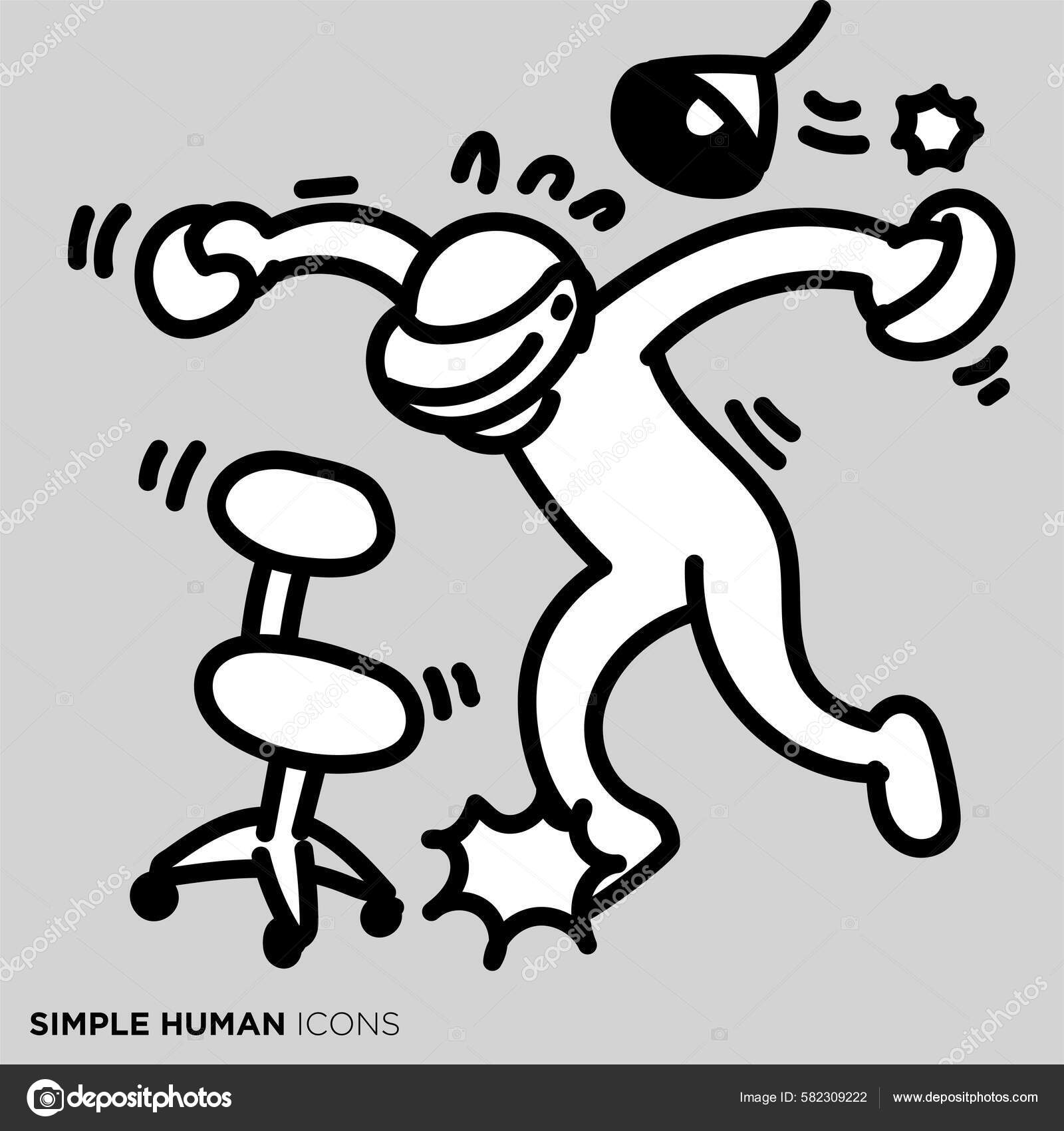 Simple Human Figure Vector