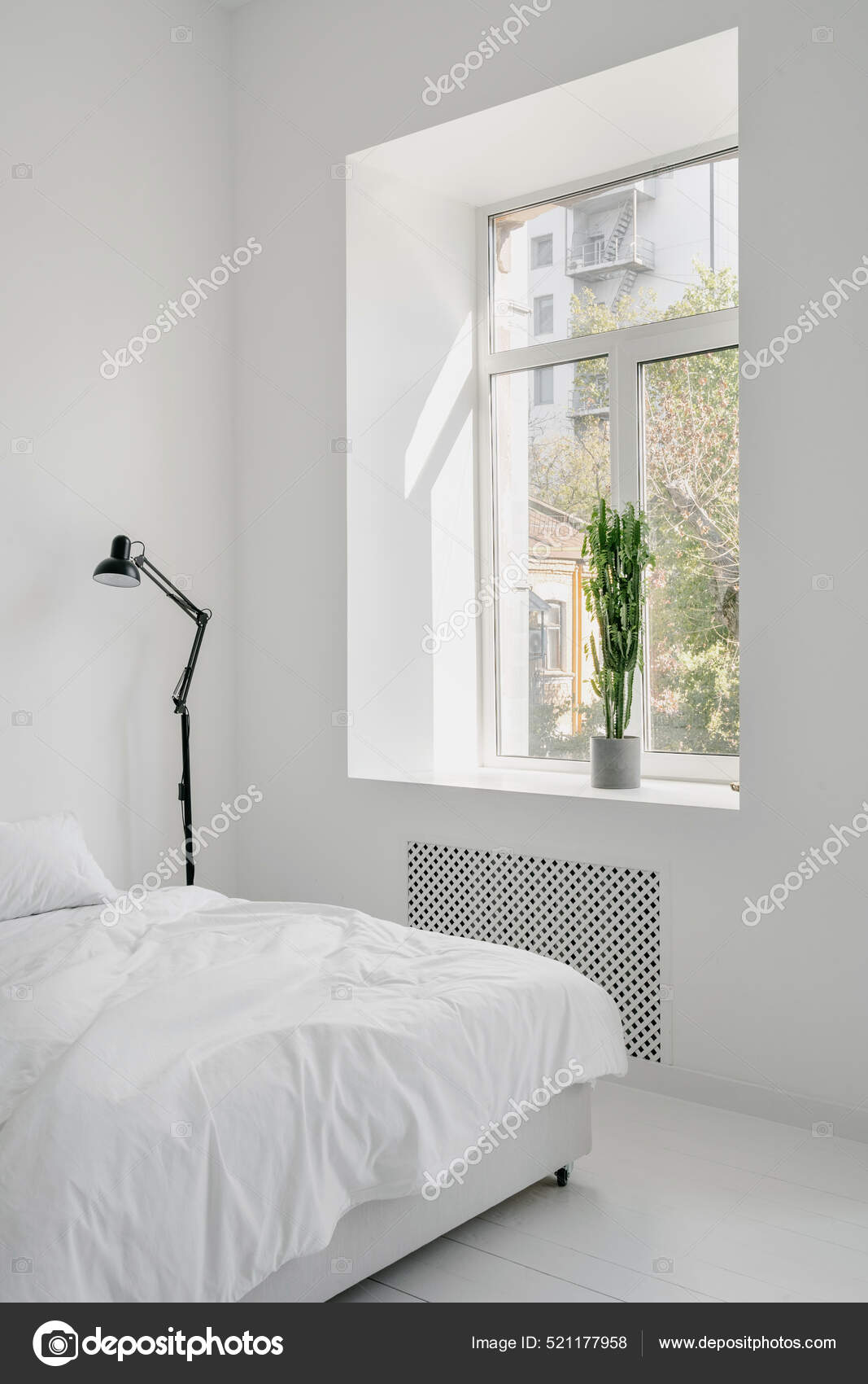 Unmade Bed Side View