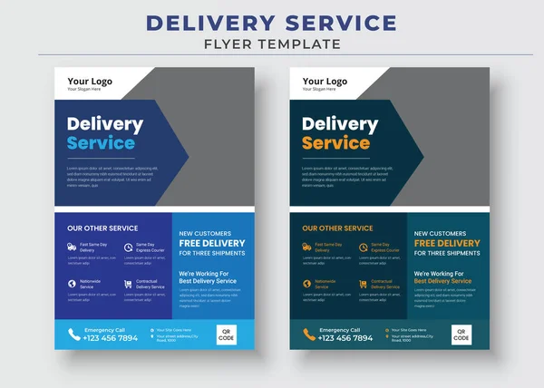 100,000 Courier service flyer Vector Images | Depositphotos