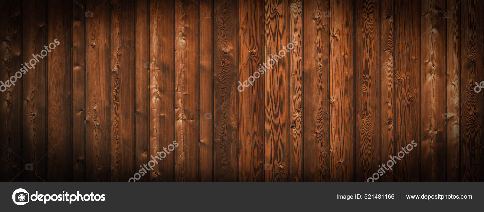 Dark Rustic Wood Background