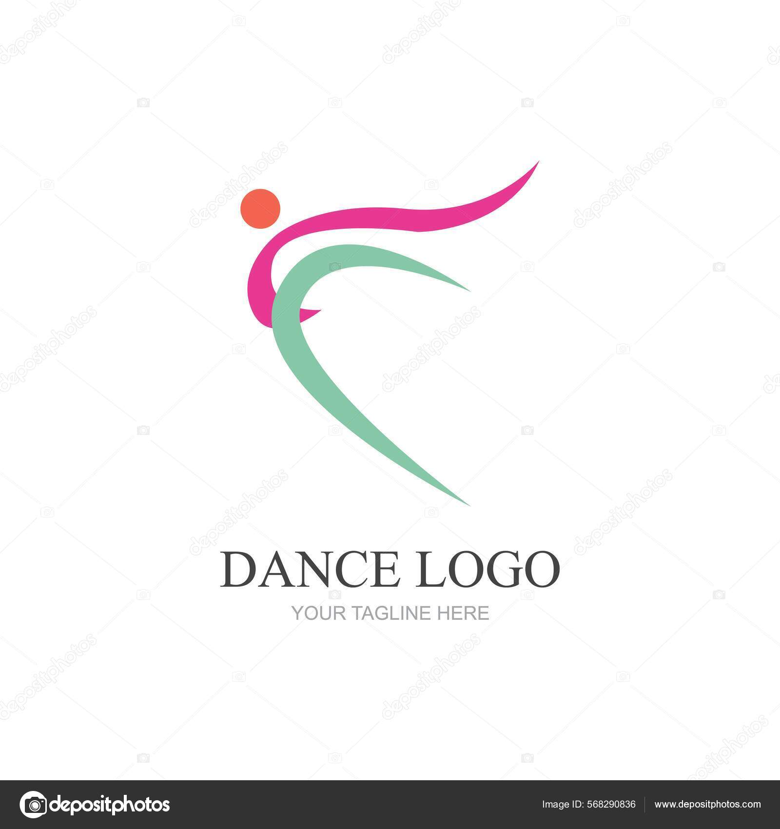 Dance Logo Vector Design Symbol Stock Vector Image by ©Dedegraphic ...