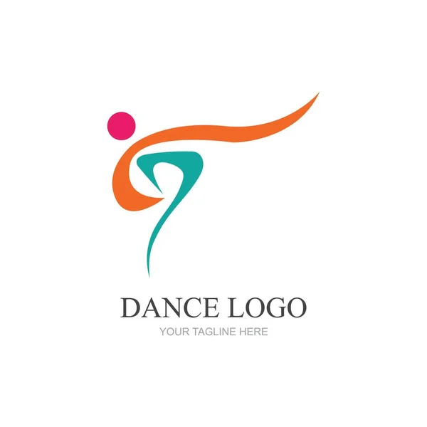 Logotipo de danza imágenes de stock de arte vectorial | Depositphotos