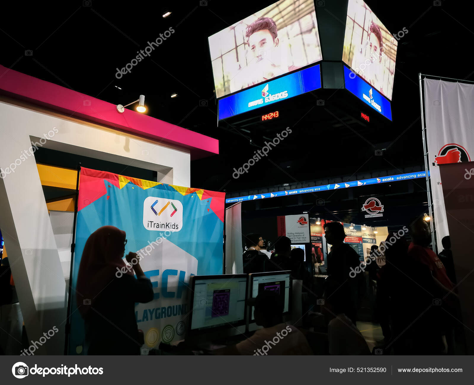 Kuala Lumpur Malaysia September 2019 Malaysian Digital Fair Malaysia ...