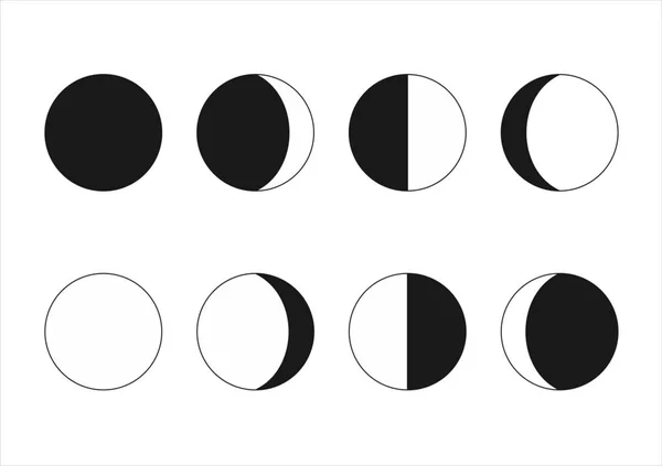 Lunar phases pattern Stock Photos, Royalty Free Lunar phases pattern ...