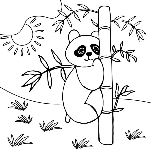 100,000 Coloring pages panda Vector Images | Depositphotos