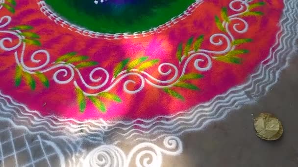 Easy Sanskar Rangoli Designs For Diwali