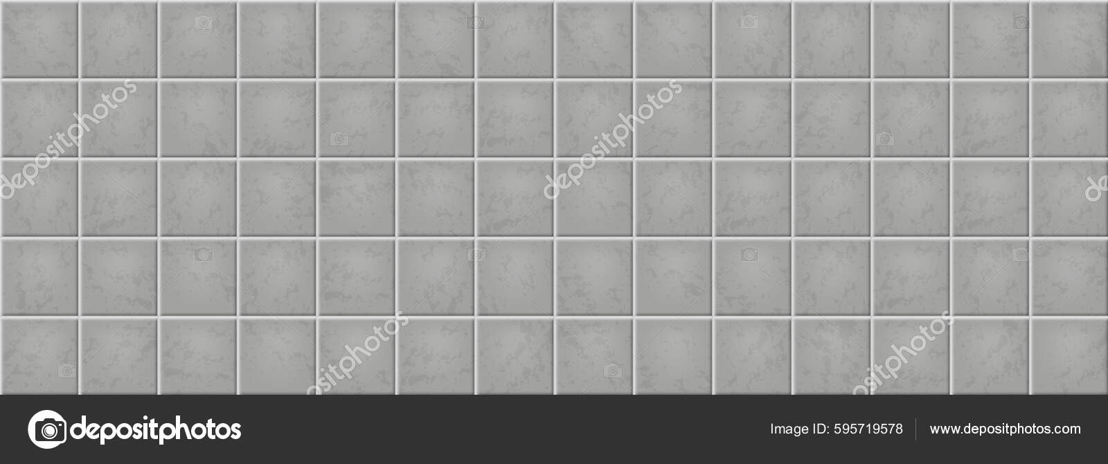 Gray Ceramic Tiles Texture Background Vector Illustration Stock Vector ...