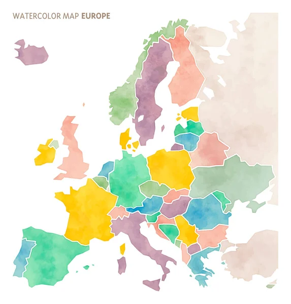 12,236,927 Europe map colorful Vector Images | Depositphotos