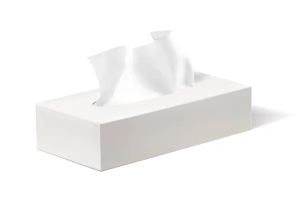 Box of tissues on transparent background. Realistic vector, 3d ...