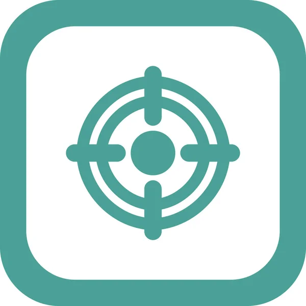 Simple Target Icon Aim Vector Illustration Stock Vector by ©glyphinder ...