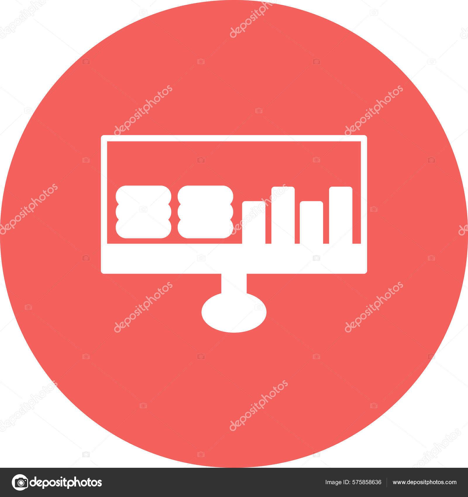 Vector Profit Icon Simple Background Stock Vector Image by ©glyphinder ...