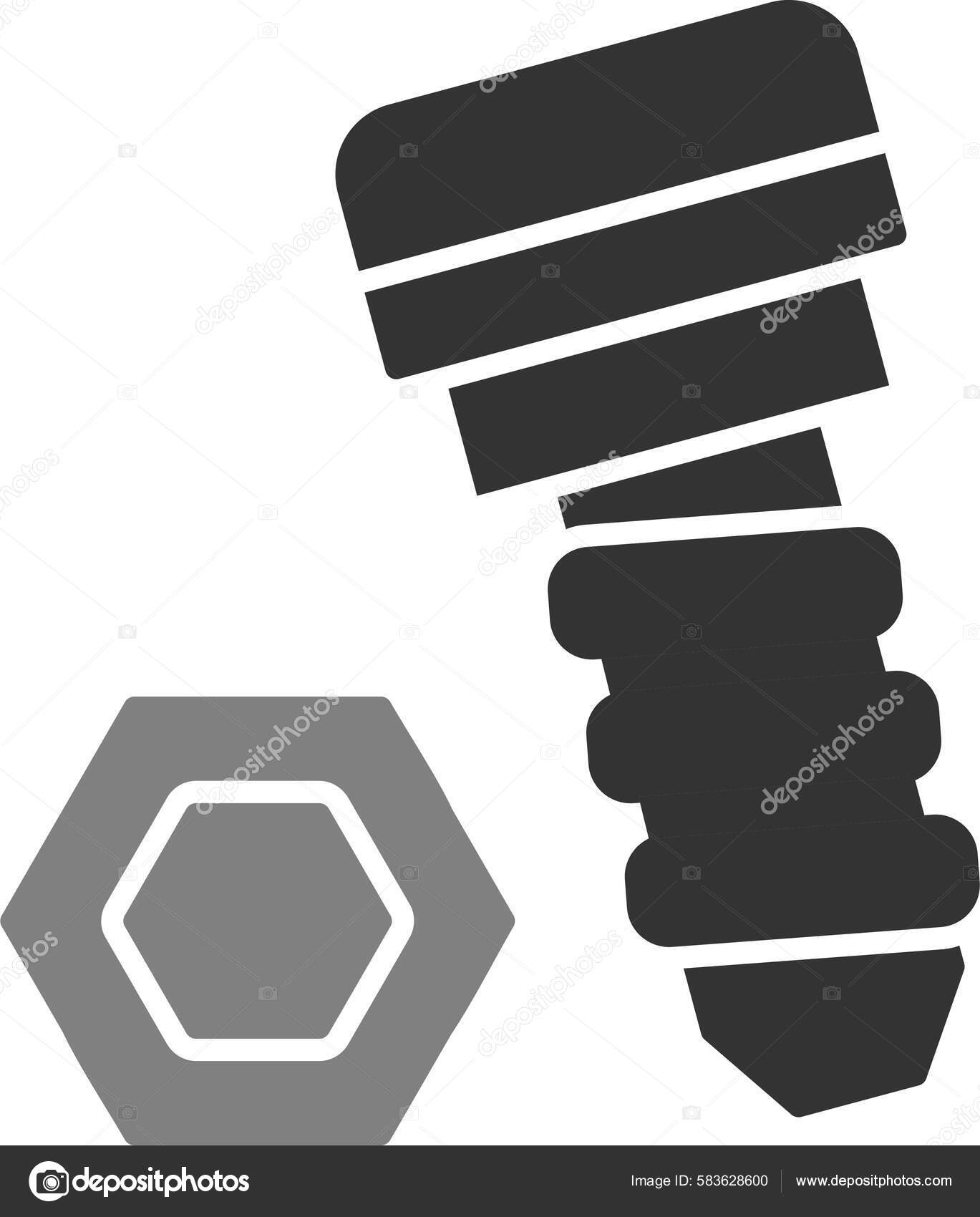 Vector Bolt Icon Minimalistic Design Stock Vector Image by ©glyphinder ...