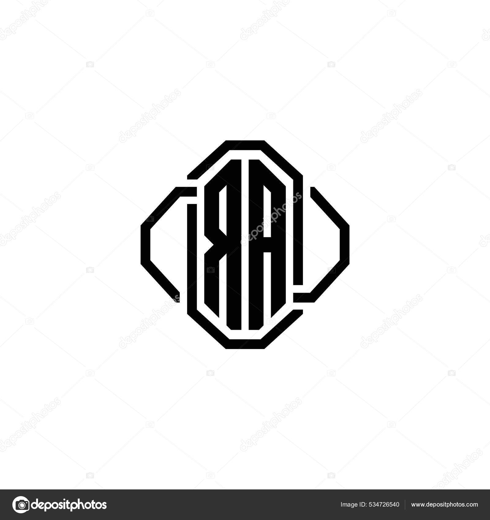 Monogram Logo Letter Simple Modern Vintage Retro Style Design Luxury ...