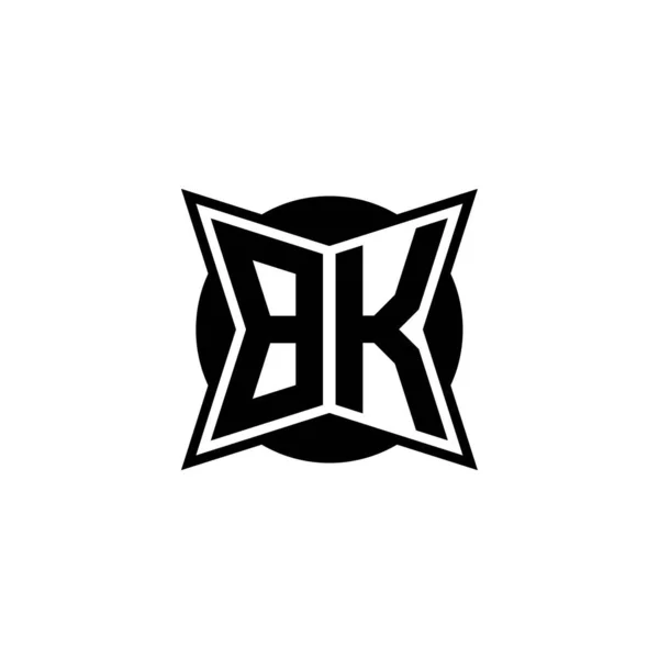 Bkb logo design imágenes de stock de arte vectorial | Depositphotos