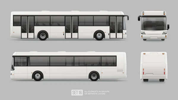 100,000 Bus mockup Vector Images | Depositphotos